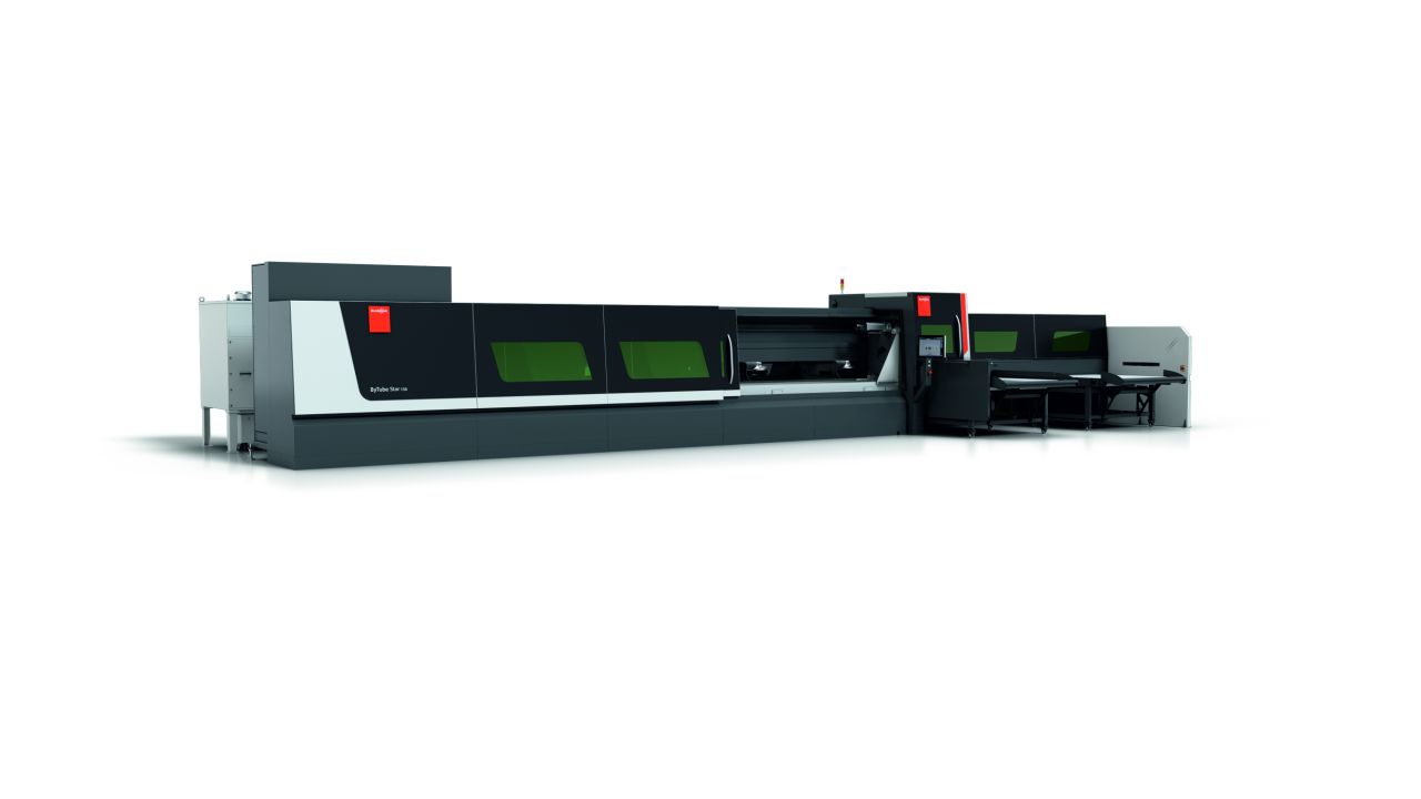 Tube and Profile Fiber Laser Cutting | Bystronic